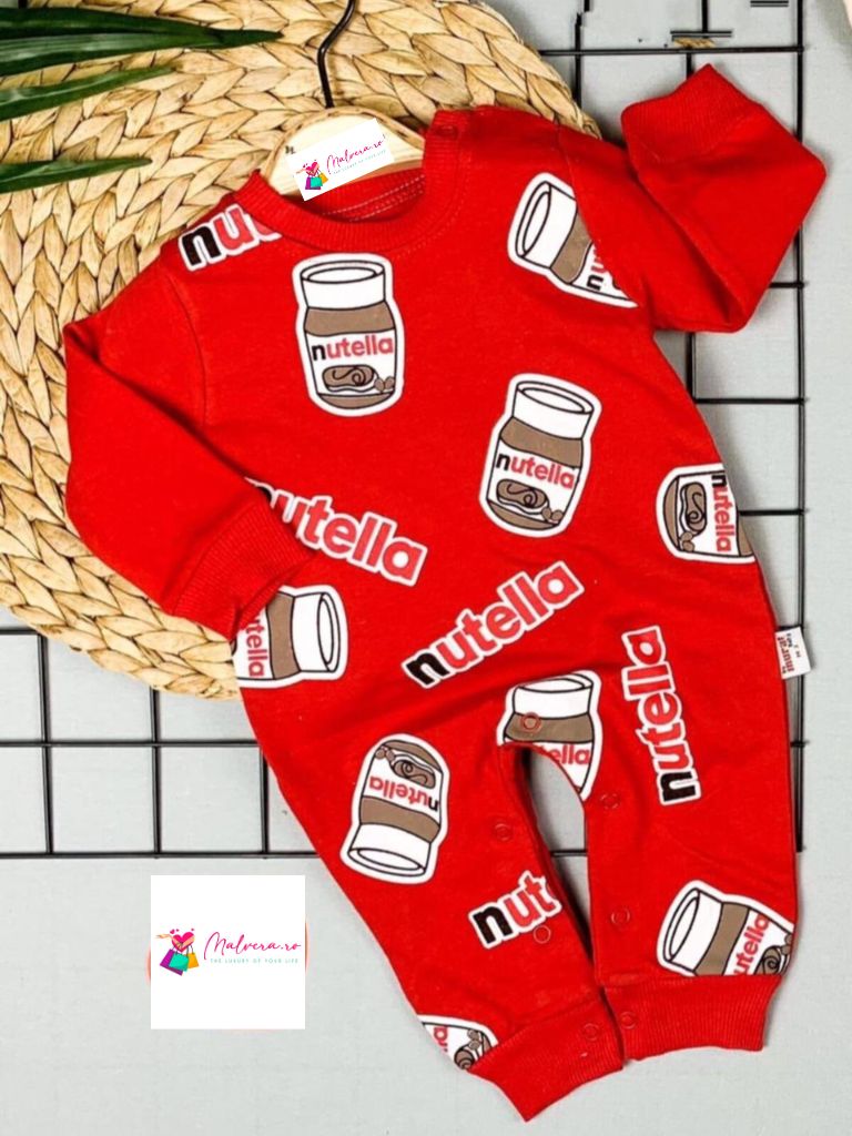 Salopeta cu Maneca Lunga Nutella / Malvera
